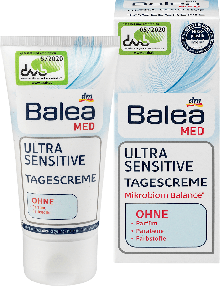 Balea med Gesichtscreme Ultra Sensitive, 50 ml dauerhaft günstig online ...