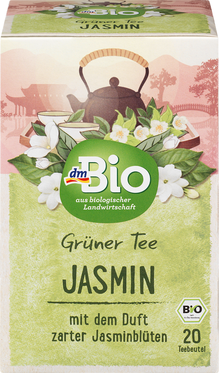 dmBio Grüner Tee Jasmin (20 Beutel), 30 g dauerhaft günstig online ...