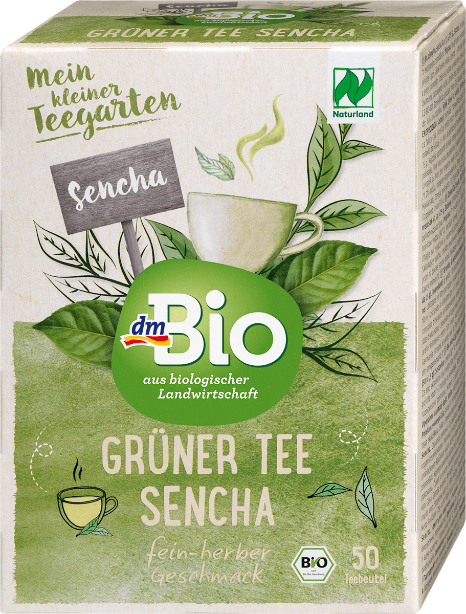 dmBio Grüner Tee Sencha, 75 g dm Dauerpreis: Immergünstig einkaufen | dm.at