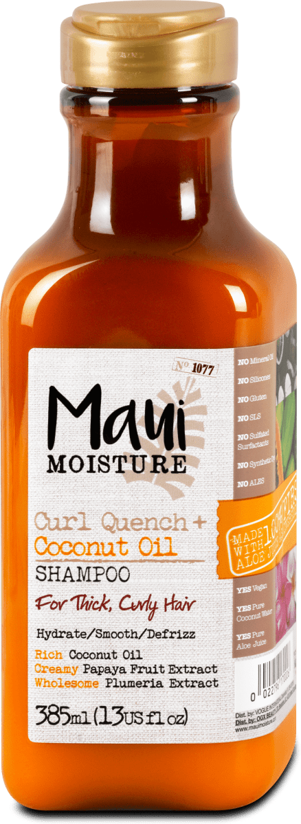 Maui MOISTURE Шампоан за коса Curl Care + Coconut Oil, 385 ml ...