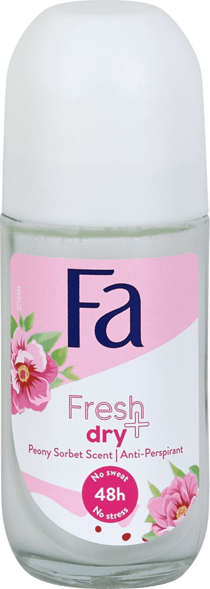 Fa Fresh & Dry roll-on Peony Sorbet, 50 ml | dm.rs