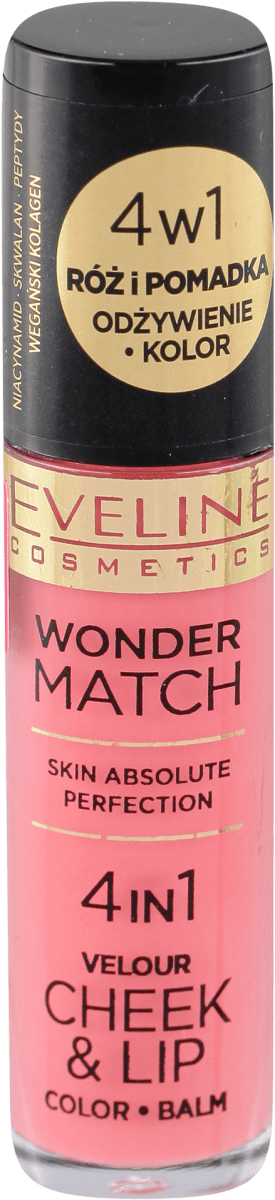 EVELINE COSMETICS WONDER MATCH 4IN1 tečno rumenilo i balzam za usne ...
