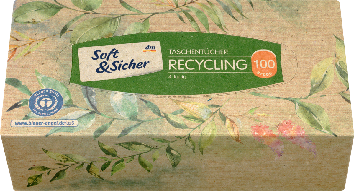 Soft&Sicher Chusteczki higieniczne z recyklingu, 100 szt. kupuj w ...