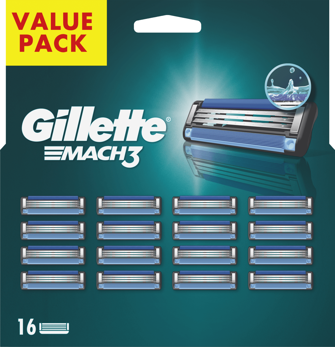 Gillette Mach3 britvice, 16 kom. | dm.hr