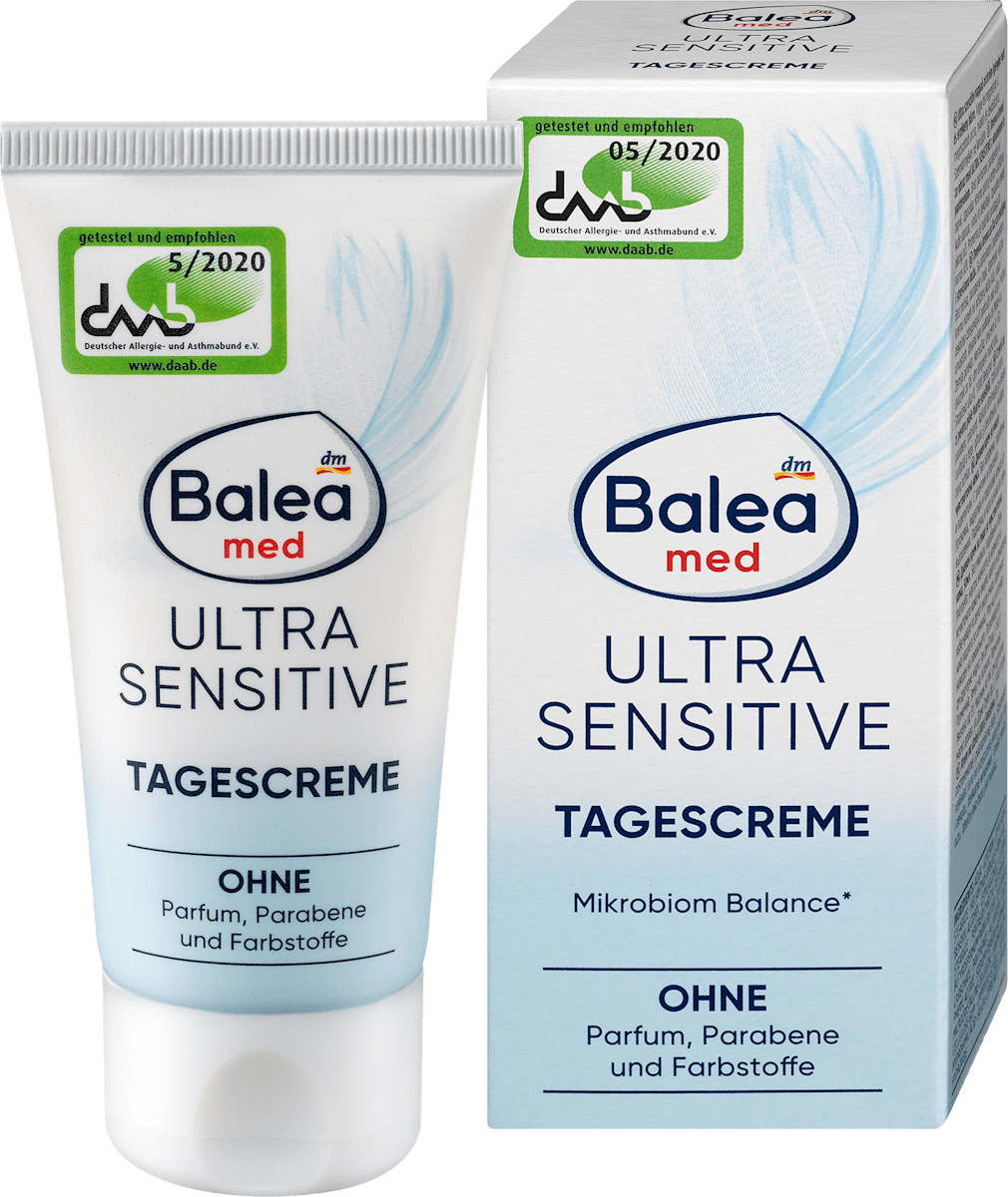 Balea med Tagescreme Ultra Sensitive, 50 ml dauerhaft günstig online ...
