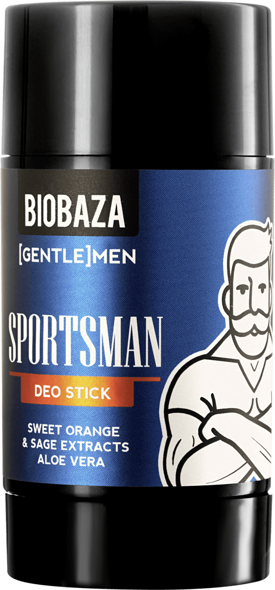 Biobaza GENTLEMAN SPORTSMAN deo stik za muškarce, 50 ml | dm.rs