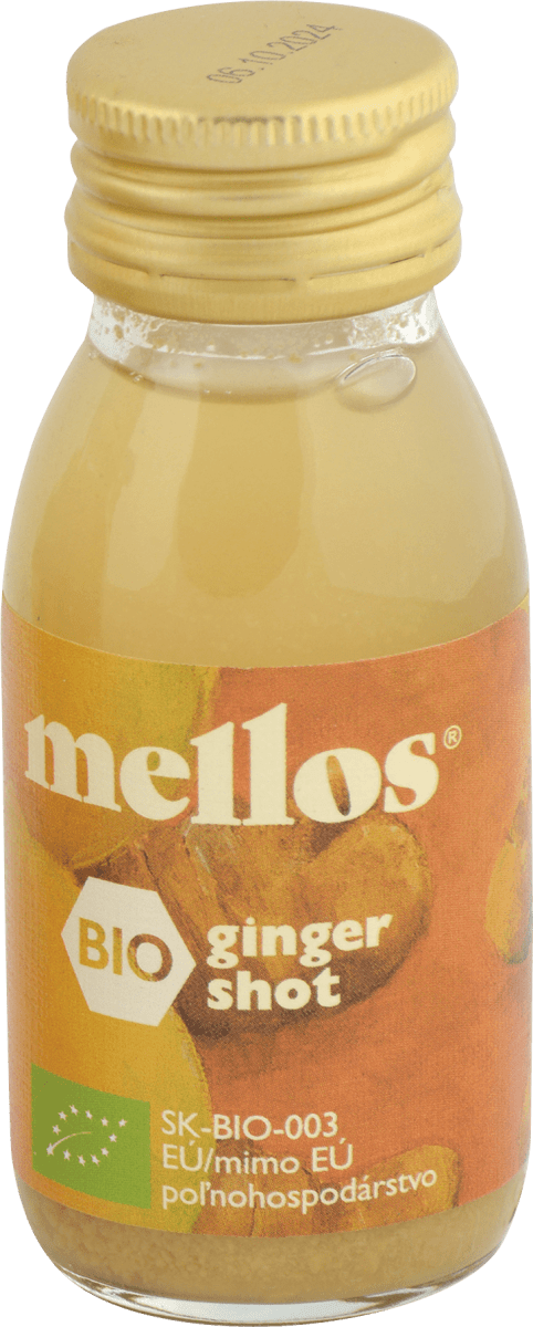 mellos Bio Zázvorový shot, 60 ml trvalo výhodne nakupovať online ...