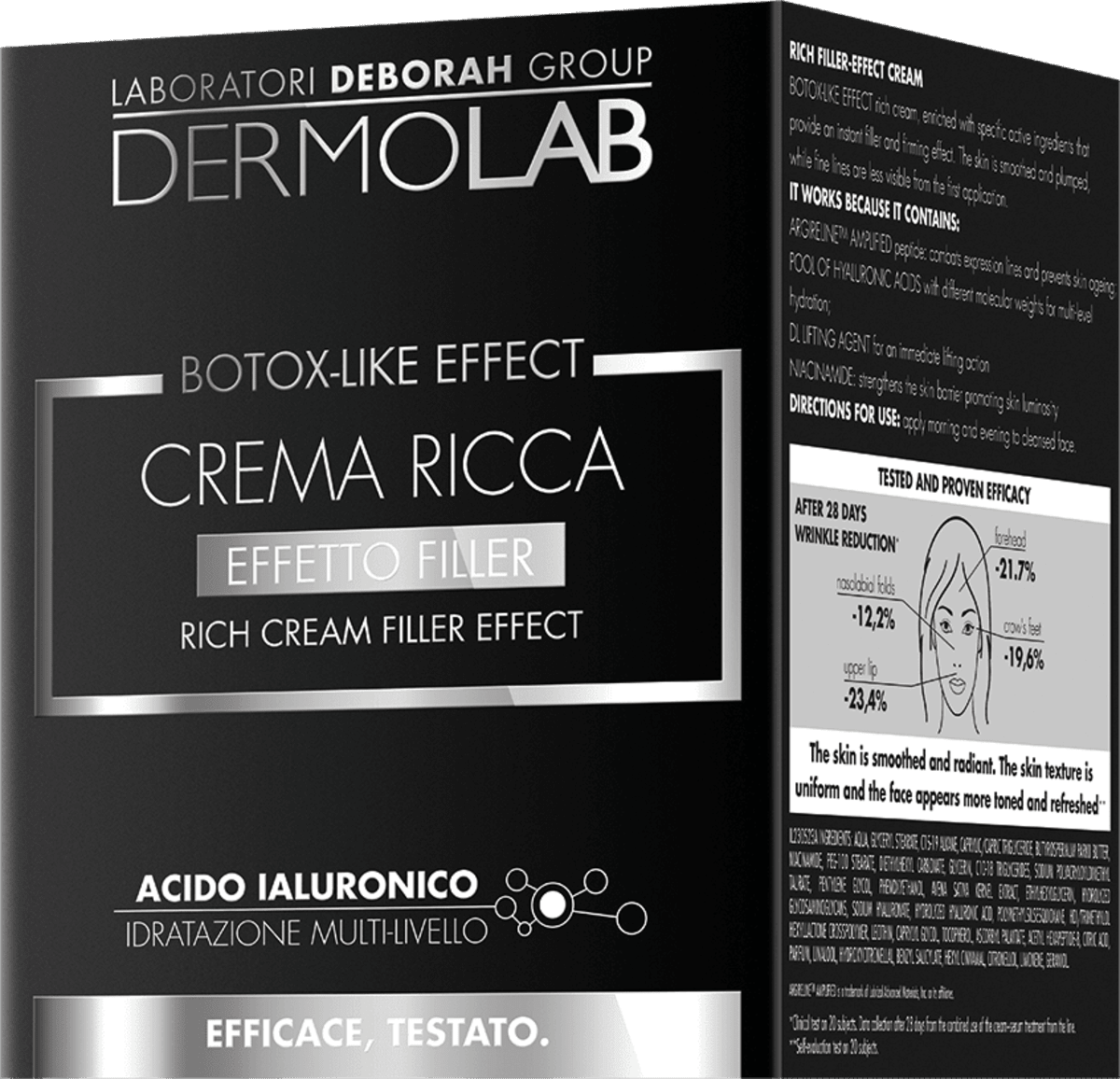 DERMOLAB Crema ricca effetto filler, 50 ml | dm Italia