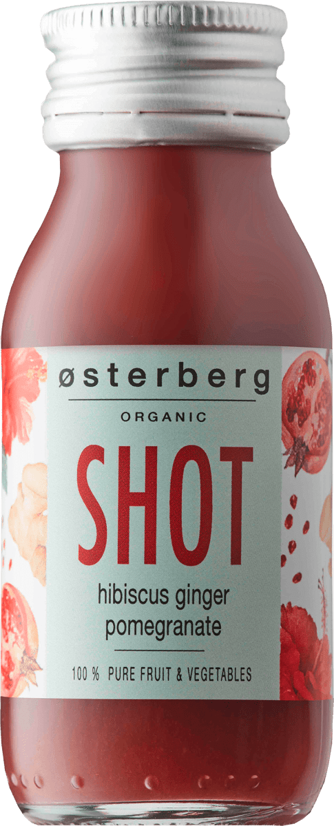 osterberg ORGANIC SHOT - hibiskus, đumbir i nar, 60 ml | dm.rs