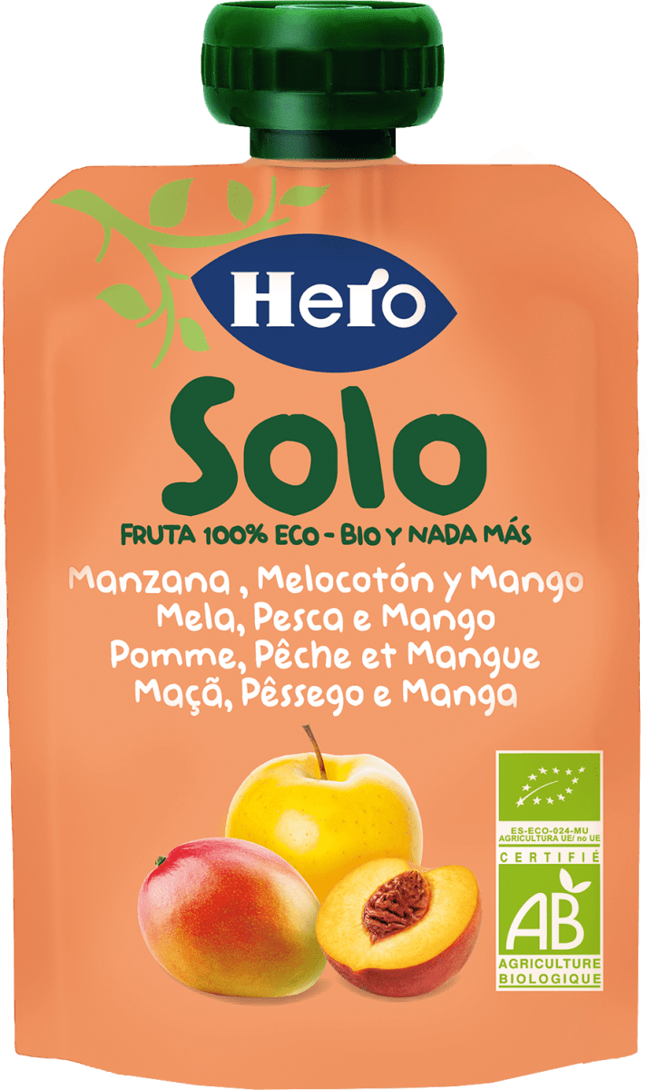 Hero Solo Purea con mela, pesca e mango, 100 g Acquista online a prezzi ...
