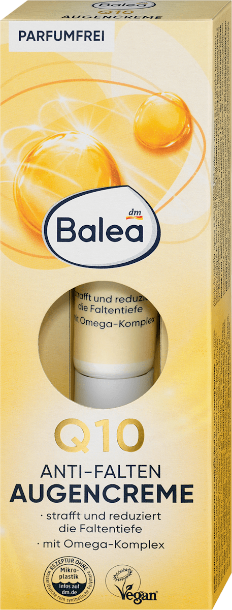 Balea pleťový oční krém Q10, 15 ml Nakoupit výhodně online | dm.cz