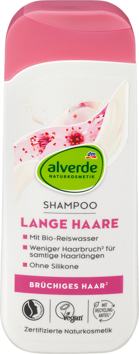 alverde NATURKOSMETIK Shampoo Lange Haare, 200 ml dm Dauerpreis ...