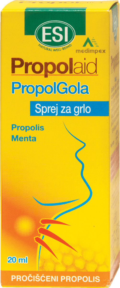 ESI Propolaid sprej za grlo - propolis i menta, 20 ml trajno povoljna ...