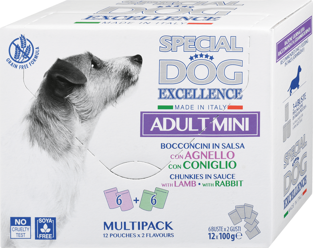 SPECIAL DOG EXCELLENCE Multi pakiranje mokre hrane za odrasle pse malih ...