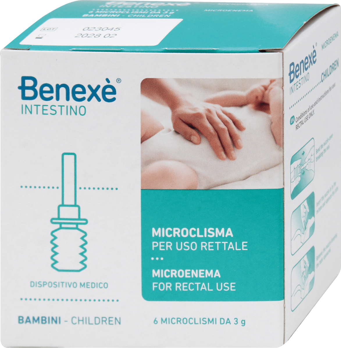 Benexè Microclismi baby per uso rettale, 6 pz Acquista online a prezzi ...