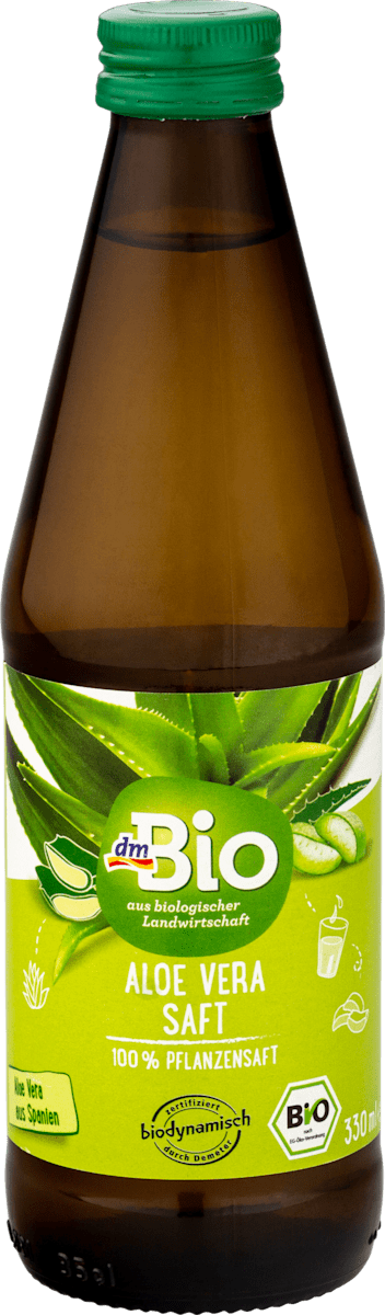 dmBio Bio sok aloe vere iz gela aloe vere, 330 ml | dm.si