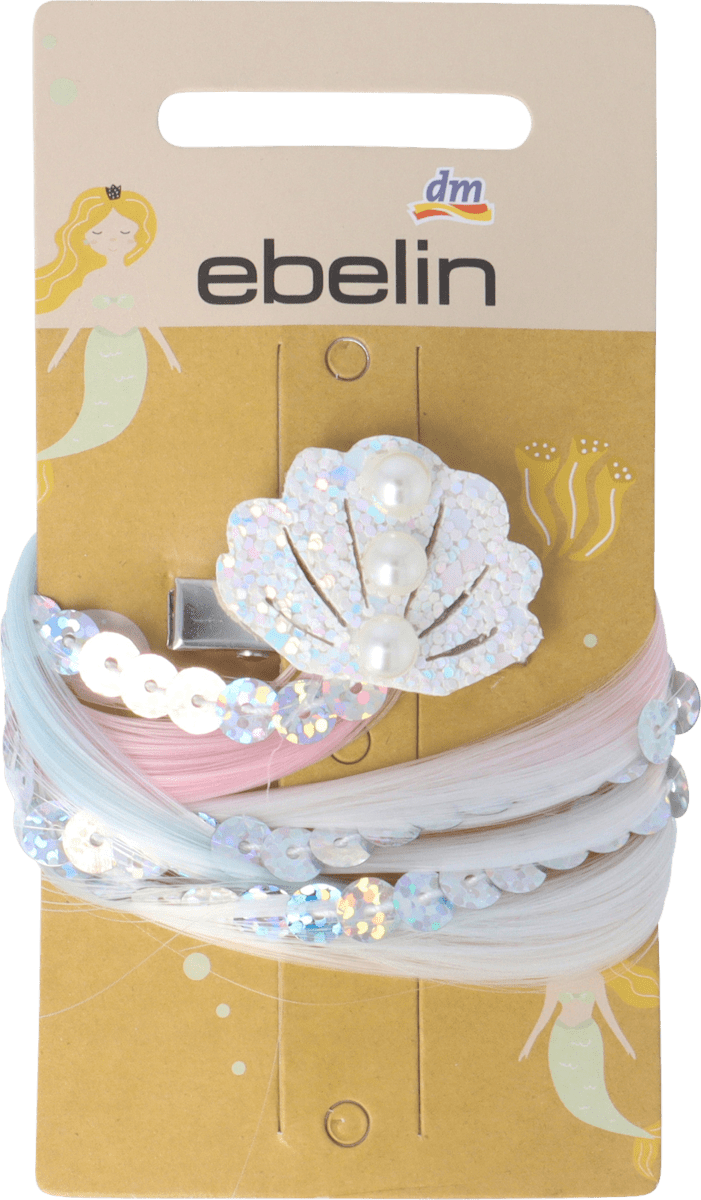 ebelin Haarsträhne mit Spange im Meerjungfrauen-Design, 1 St | dm.at