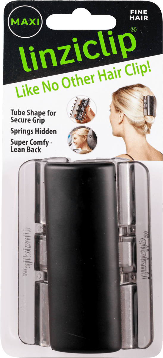 Linziclip MAXI šnala za kosu - crna, 1 g | dm.rs