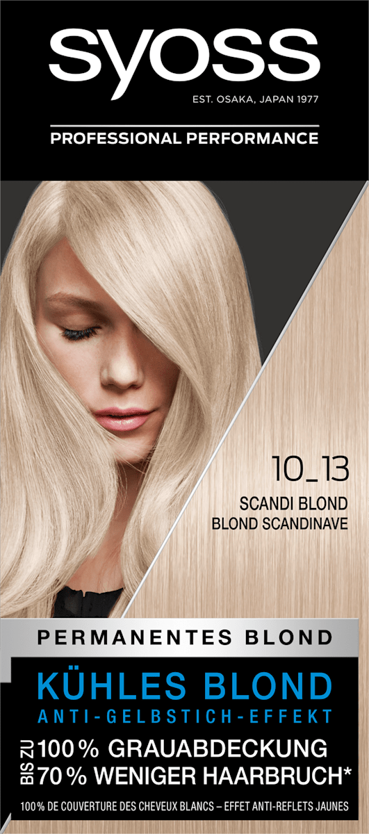 Syoss Haarfarbe 10_13 Scandi Blond, 1 St dauerhaft günstig online ...