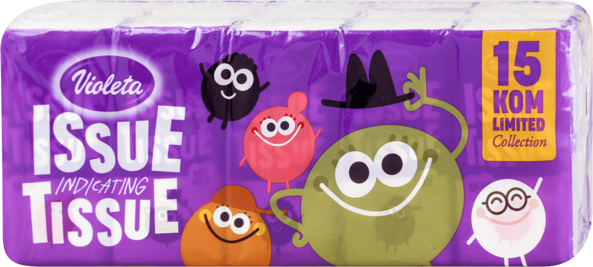 Violeta Limited Collection papirne maramice troslojne, 15x10 komada ...