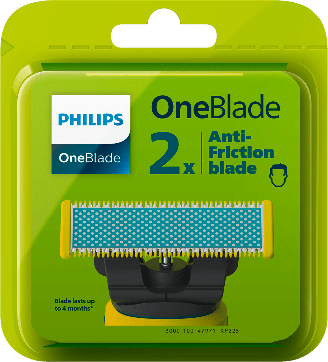 PHILIPS OneBlade britvice First Shave, 2 kom. | dm.hr