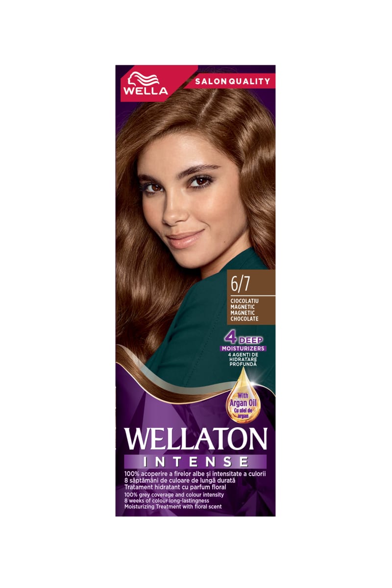 Wellaton Vopsea permanentă 6/7 Ciocolatiu magnetic, 1 buc | dm.ro