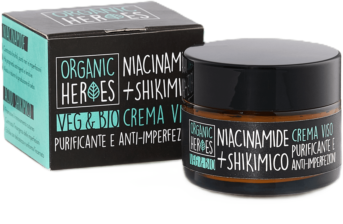 ORGANIC HEROES Crema da giorno purificante e anti-imperfezioni, 50 ml ...