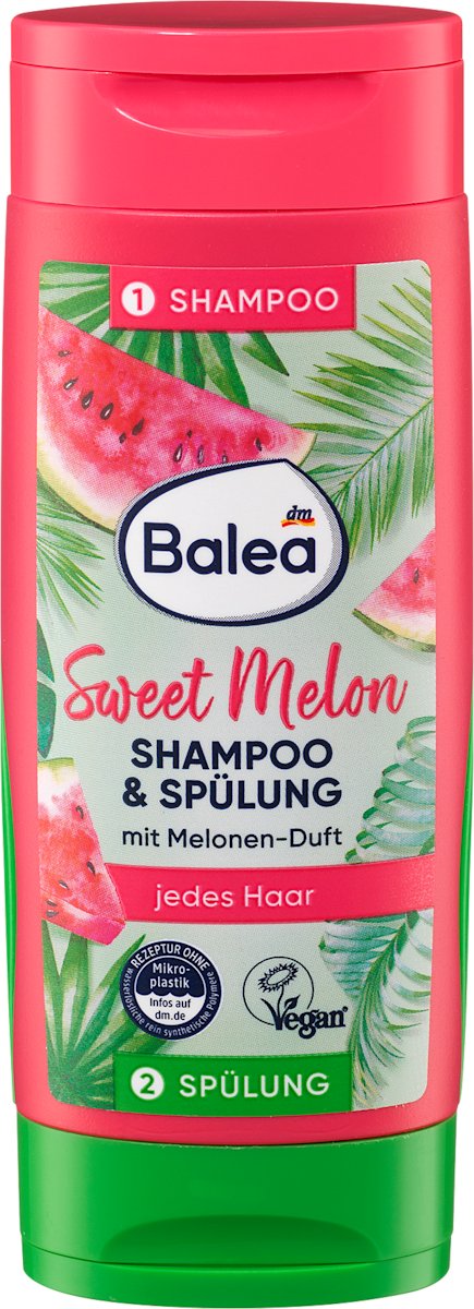 Balea Sweet Melon Shampoo & Spülung, 100 ml | dm.at