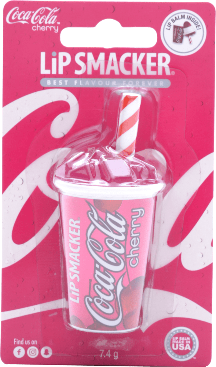 LIP SMACKER Coca Cola cherry - balzam za usne, 7,4 g | dm.rs LIP SMACKER Coca Cola cherry - balzam za usne, 7,4 g | dm.rs