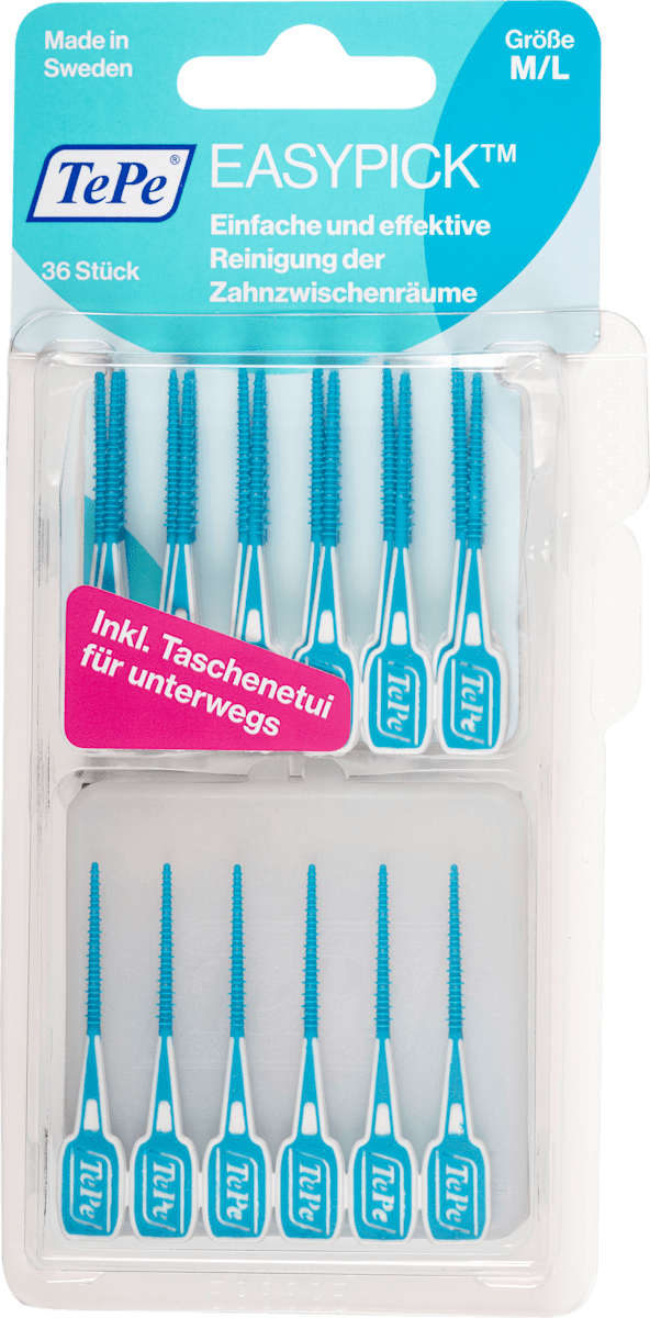 TePe Interdentalbürsten Easypick blau M/L, 36 St | dm.at