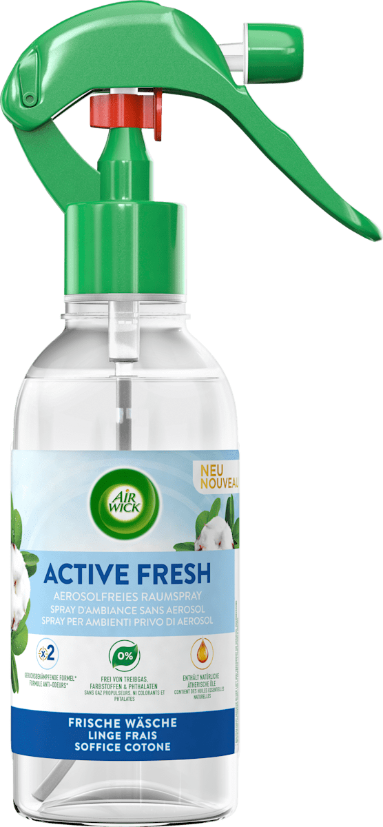 AirWick Duftspray Active Fresh Frische Wäsche, 237 ml | dm.at