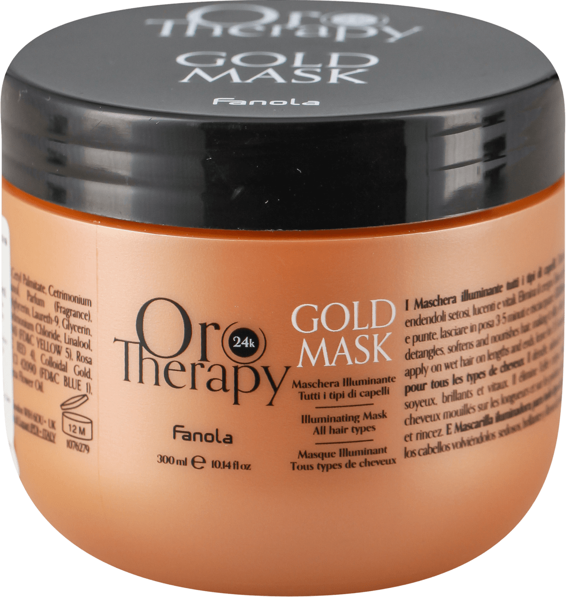 Fanola Oro Therapy ILLUMINATING GOLD MASK - Maska za sve tipove kose ...