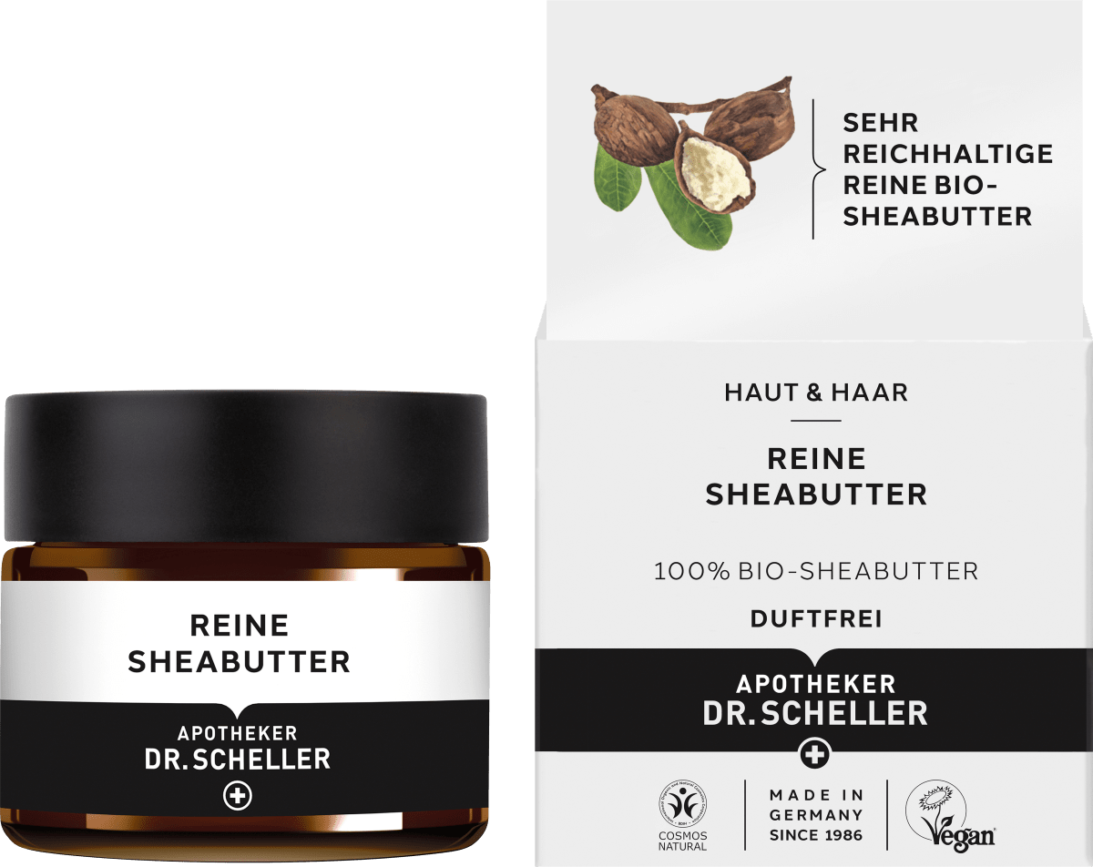 Dr. Scheller Gesichtscreme Reine Sheabutter, 50 g dm Dauerpreis: Immergünstig einkaufen | dm.at