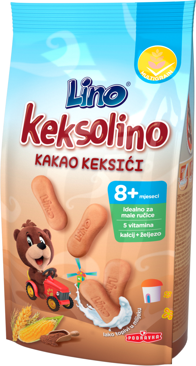 Lino Keksolino kakao keksići, 140 g | dm.hr