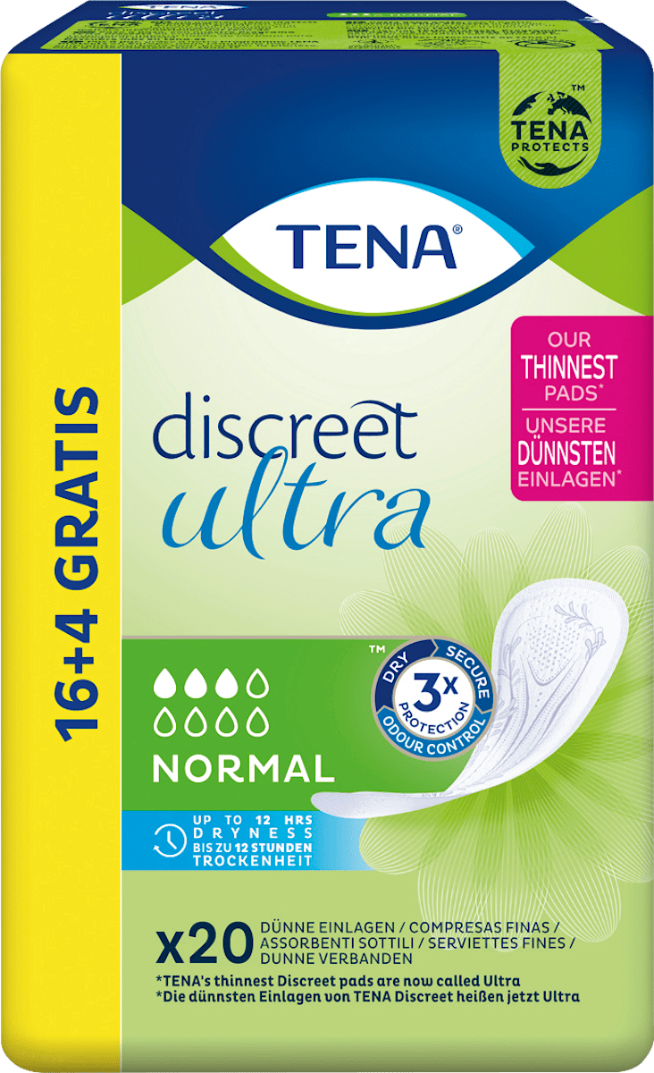 TENA discreett ultra Einlagen, 16 St | dm.at