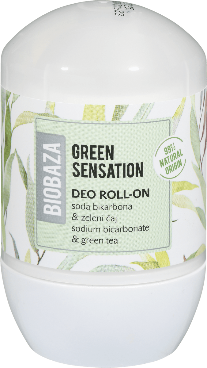 Biobaza Deodorant roll-on Green Sensation, 50 ml | dm.si