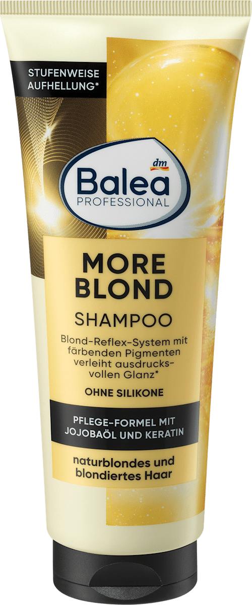 Balea Professional Shampoo More Blond, 250 ml dm Dauerpreis ...