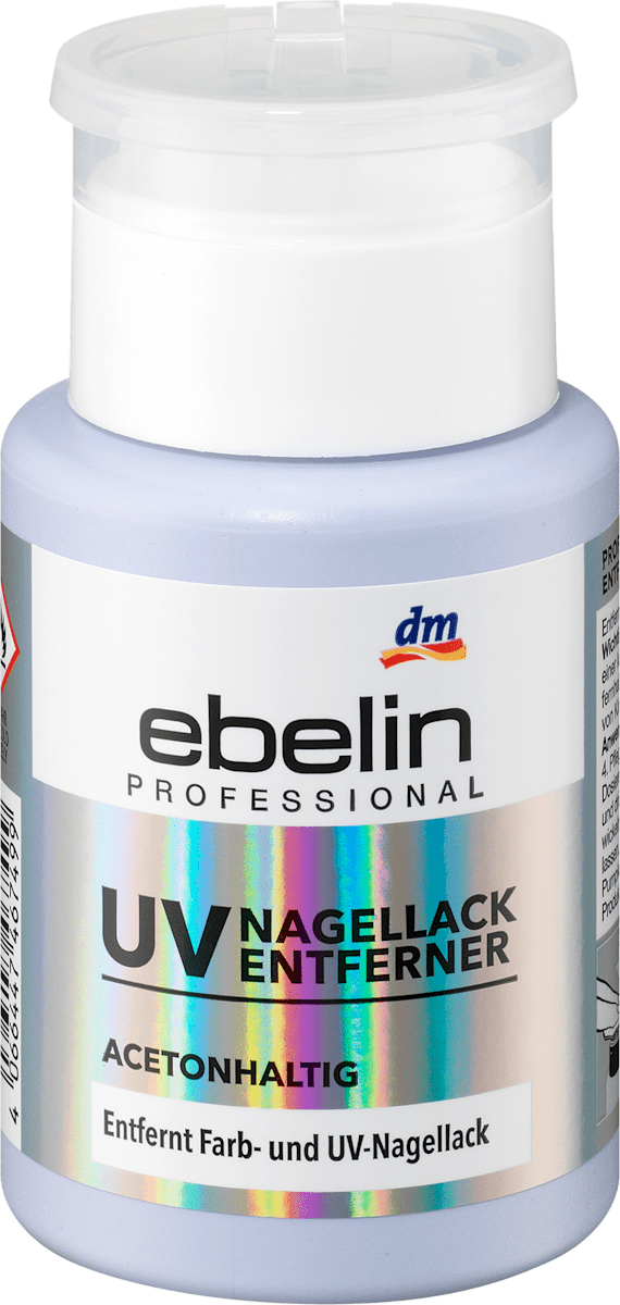 ebelin UV Nagellackentferner Professional acetonhaltig, 125 ml dauerhaft günstig online kaufen ...