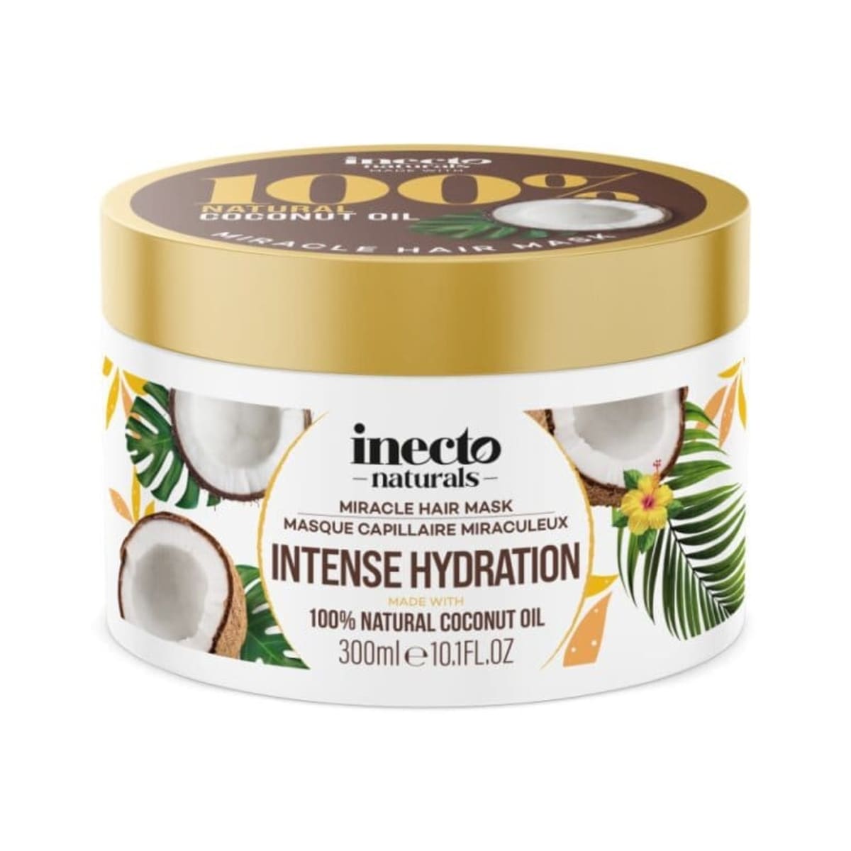 inecto NATURALS Mască păr hidratantă, 300 ml | dm.ro