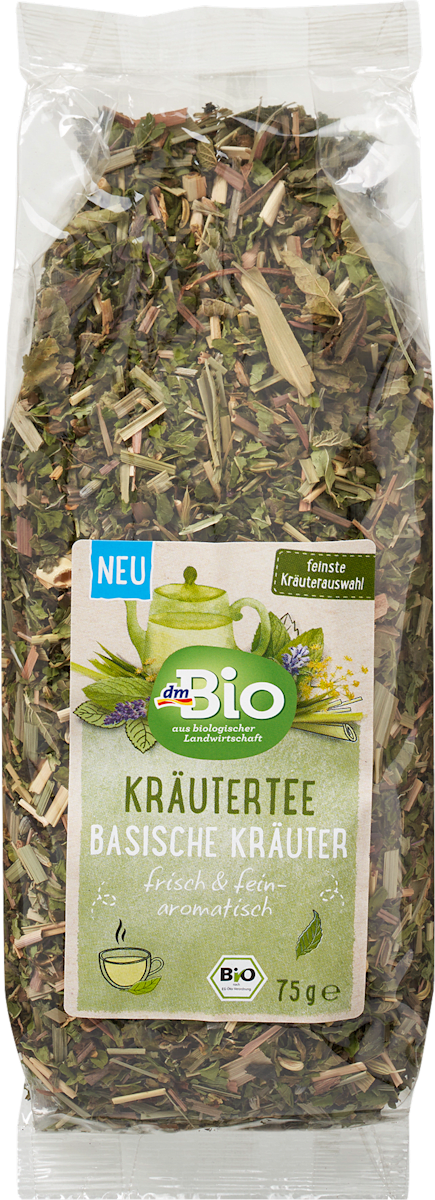 dmBio Kräutertee, Basische Kräuter, lose, 75 g dauerhaft günstig online ...