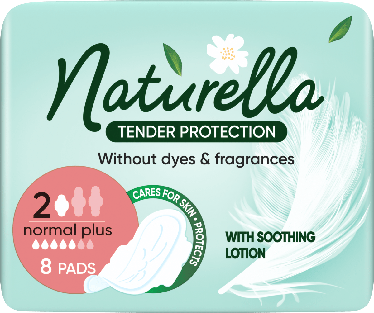 Naturella vložky Ultra Tender Protection Normal plus, 8 ks | dm.cz