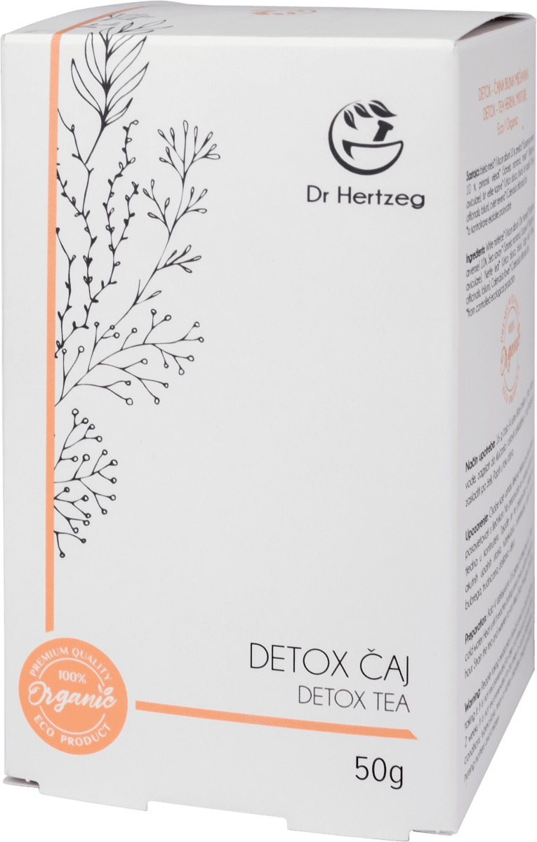 Dr Hertzeg Eko čaj Detox, 50 g | dm.hr