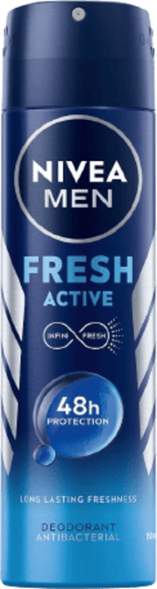 NIVEA MEN Fresh Active dezodorans u spreju, 150 ml trajno povoljna ...