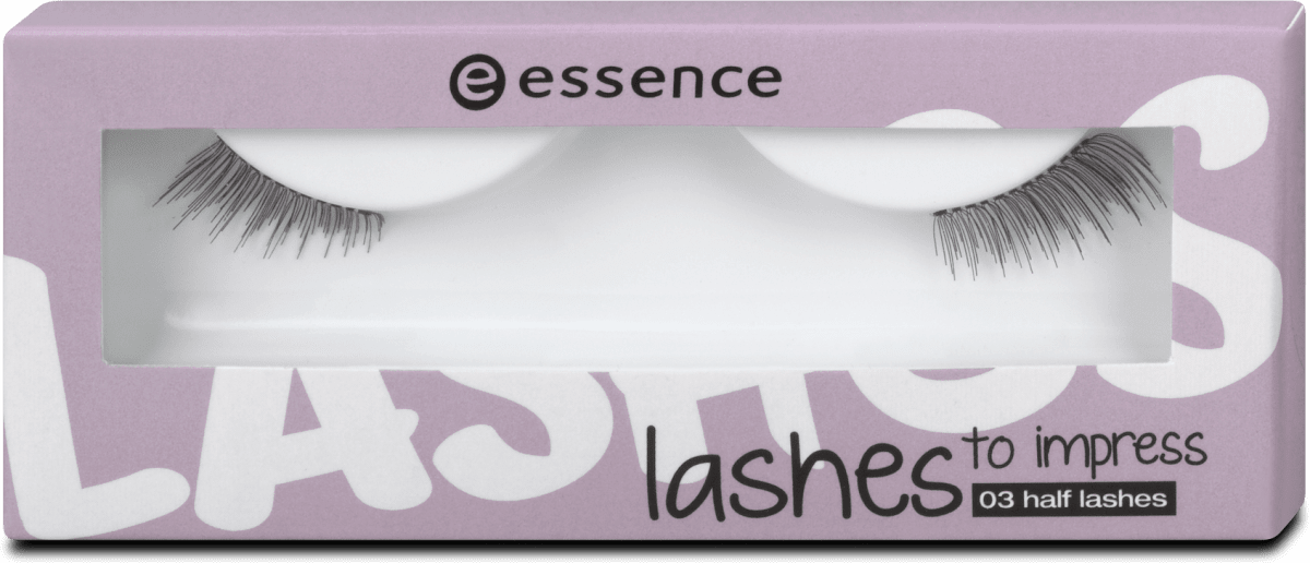 essence Lashes to impress umjetne trepavice – 03 Half Lashes, 1 kom ...