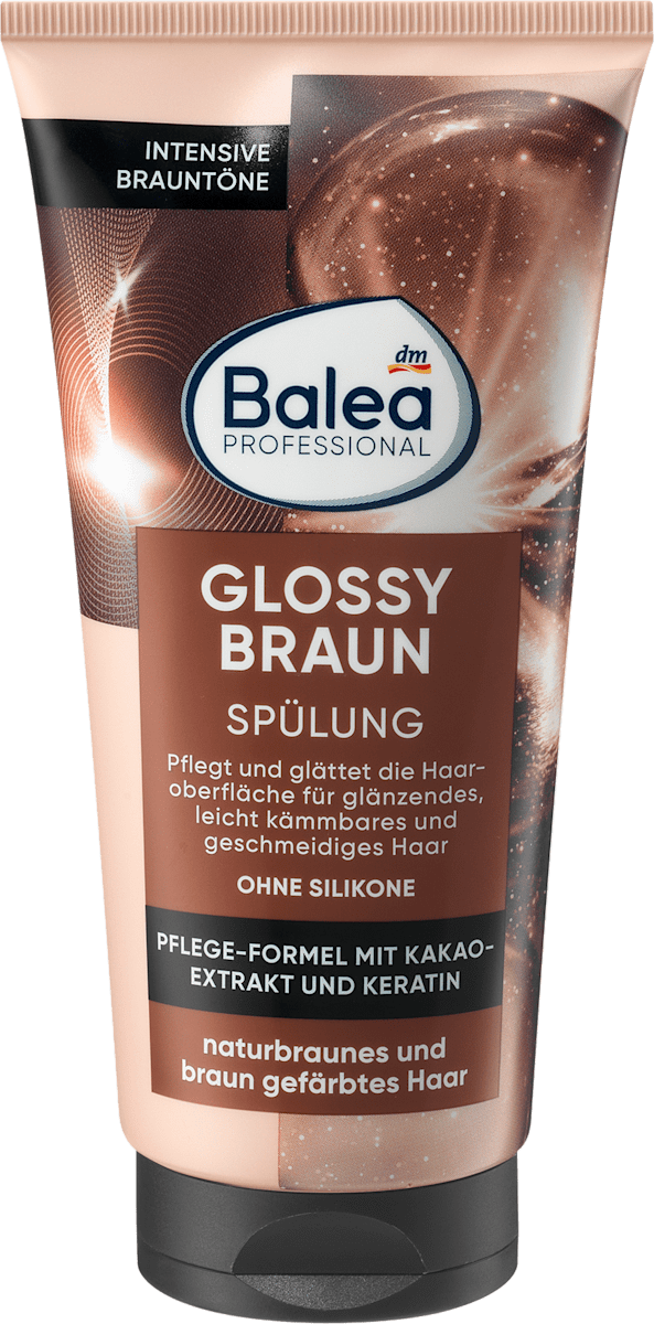 Balea Professional Conditioner Glossy Braun, 200 ml dm Dauerpreis ...