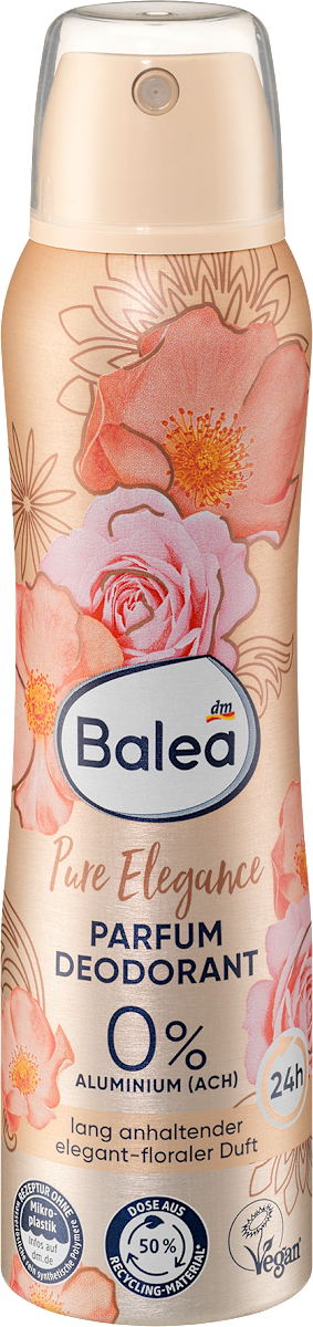 Balea Deospray Parfum Deodorant Pure Elegance, 150 ml dauerhaft günstig ...