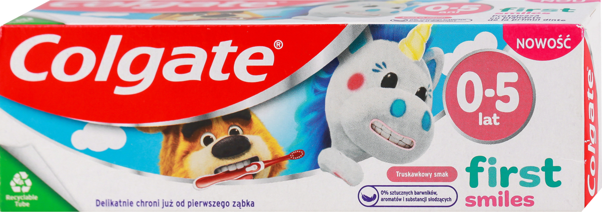 Colgate first smiles dečija pasta za zube - od 0 do 5 godina, 50 ml ...