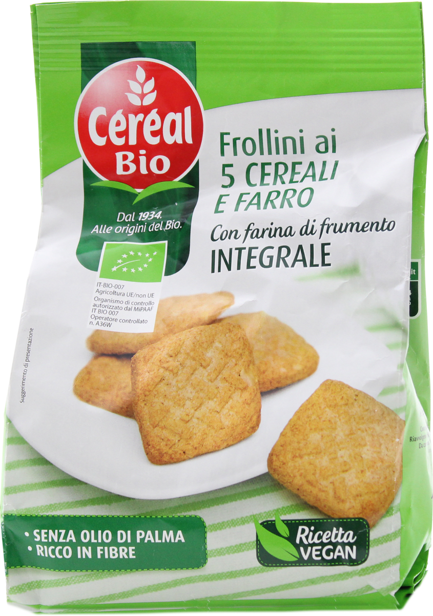 Céréal Bio Frollini ai 5 cereali e farro, 300 g Acquista online a ...
