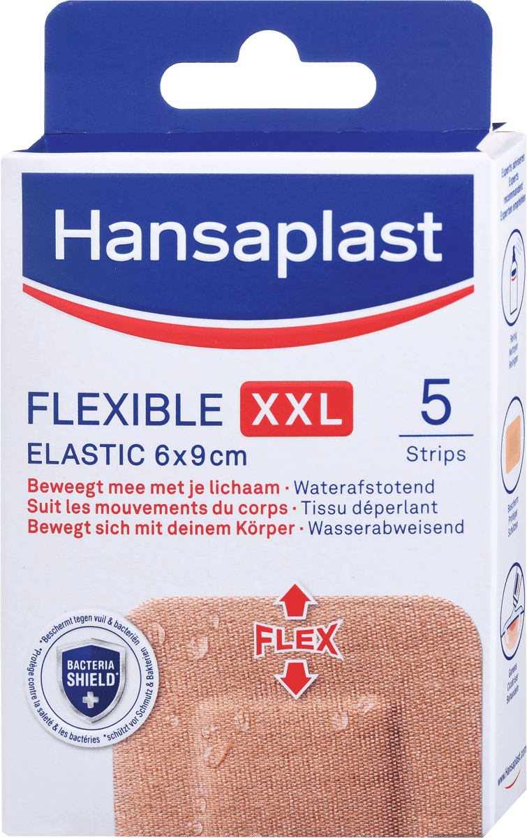 Hansaplast Flexible Xxl Elastic Pflaster 5 St Dm Dauerpreis