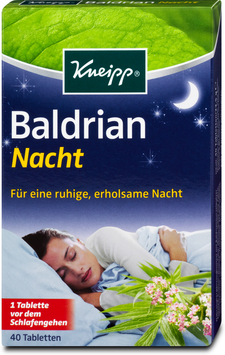 Kneipp Baldrian Nacht Tabletten, 40 St dm Dauerpreis: Immergünstig ...